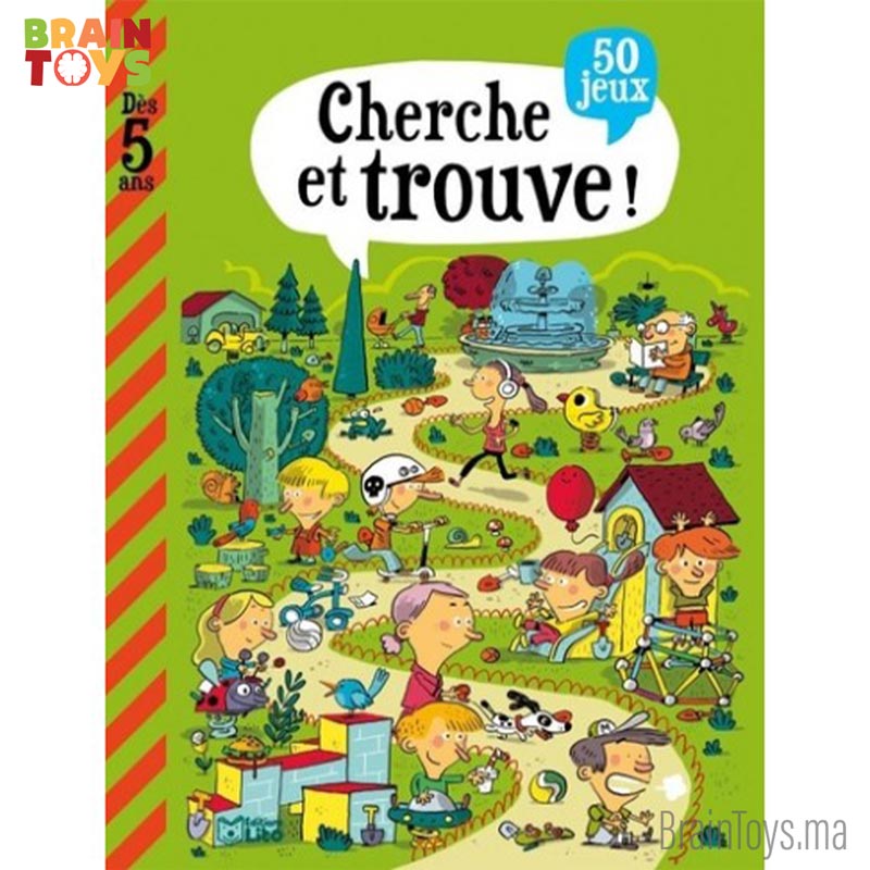 Cherche Et Trouve ! 50 Jeux - BrainToys maroc